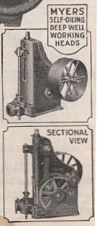 SELF-OILING WORKING HEAD | F. E. MYERS & BROTHER| MORAWA HISTORICAL ...
